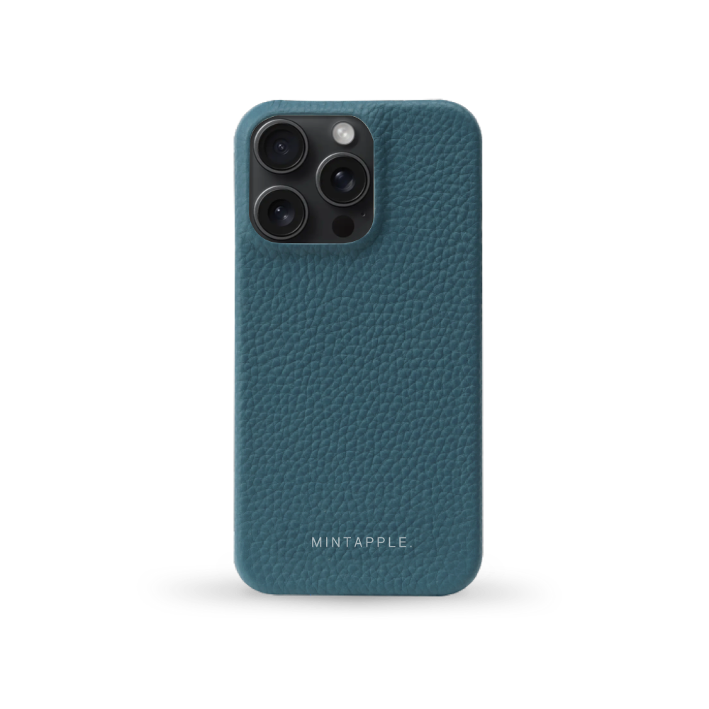 iPhone 16 Pro Case | Top Grain Leather | Teal | MagSafe | Wireless ...